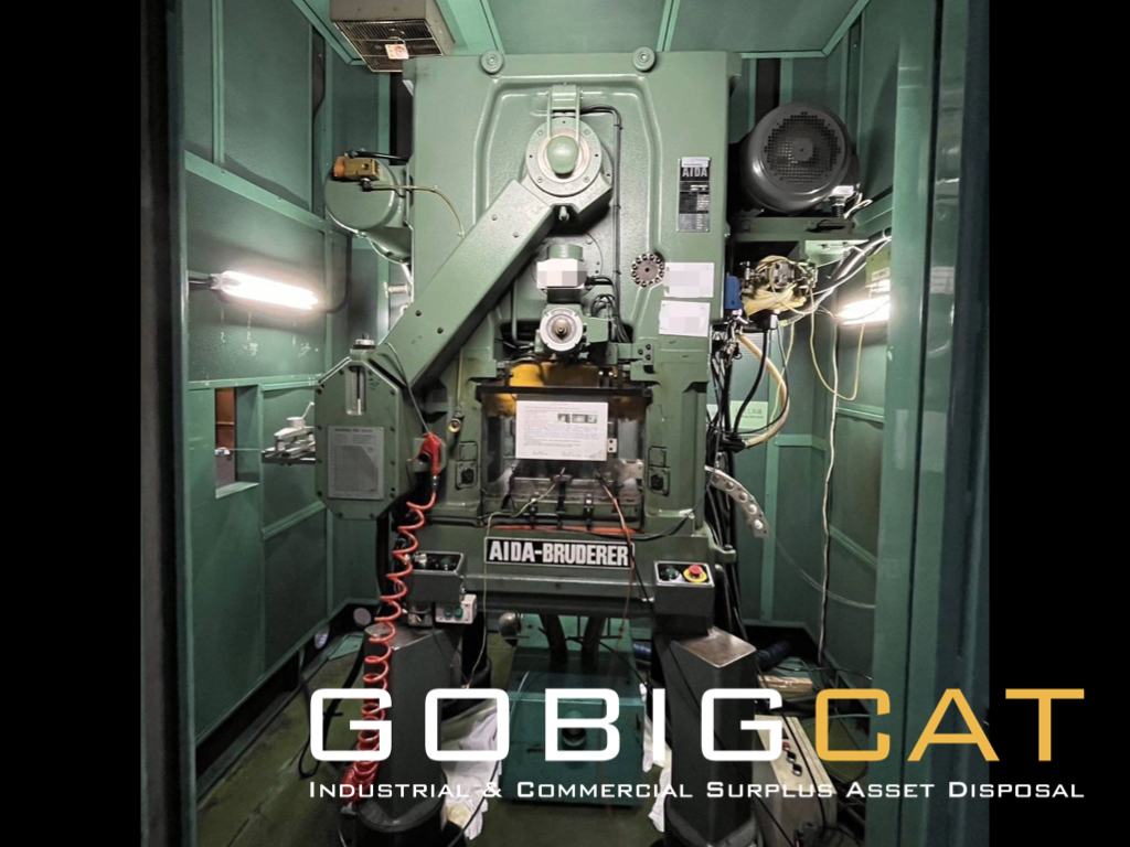 AIDA-BRUDERER BSTA25 USED High Speed Stamping Press Machine 1996 FOR SALE